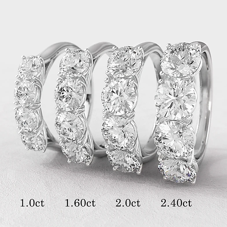 4 Stone Diamond Ring – Natural Or Lab-Grown Diamonds ET4001