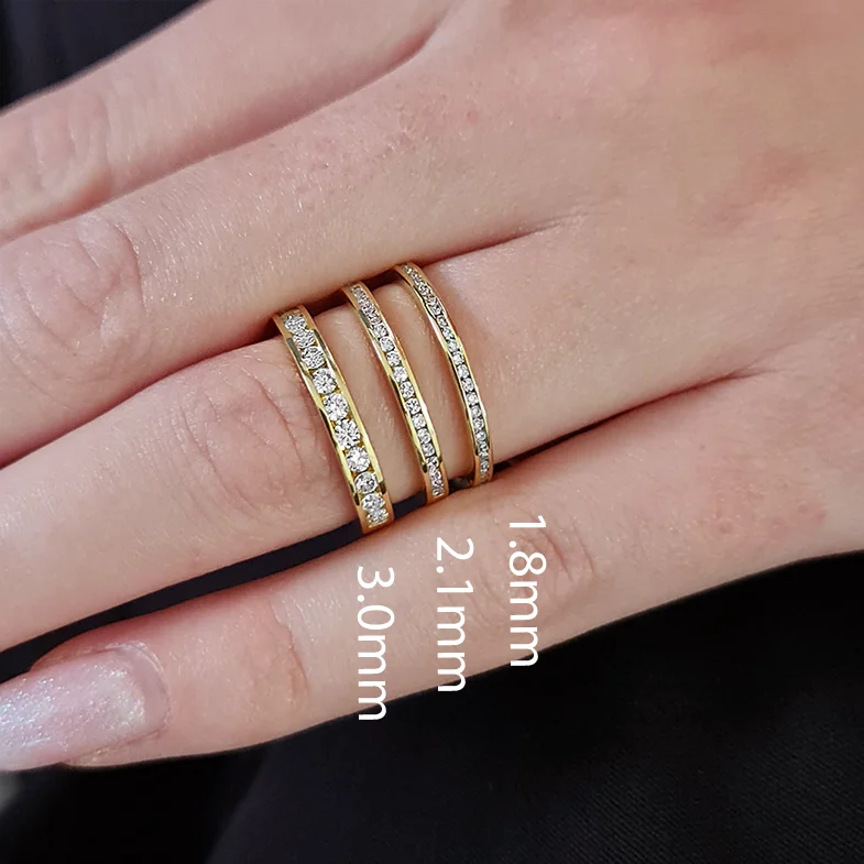 Channel Set Diamond Eternity Rings Ireland ET1002 - Eternity Rings ...