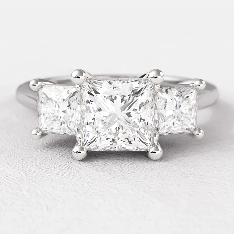👑 Princess Shape - Bespoke Diamonds
